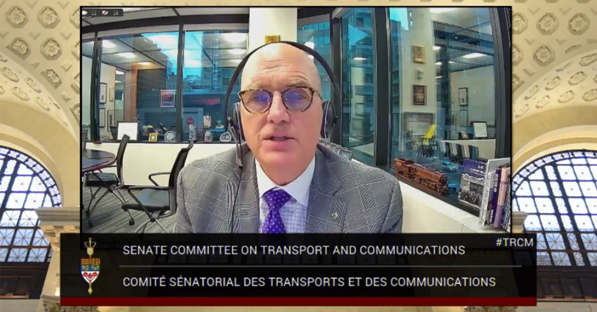 Engineers Canada testifies at Senate Committee on Transportation and ...