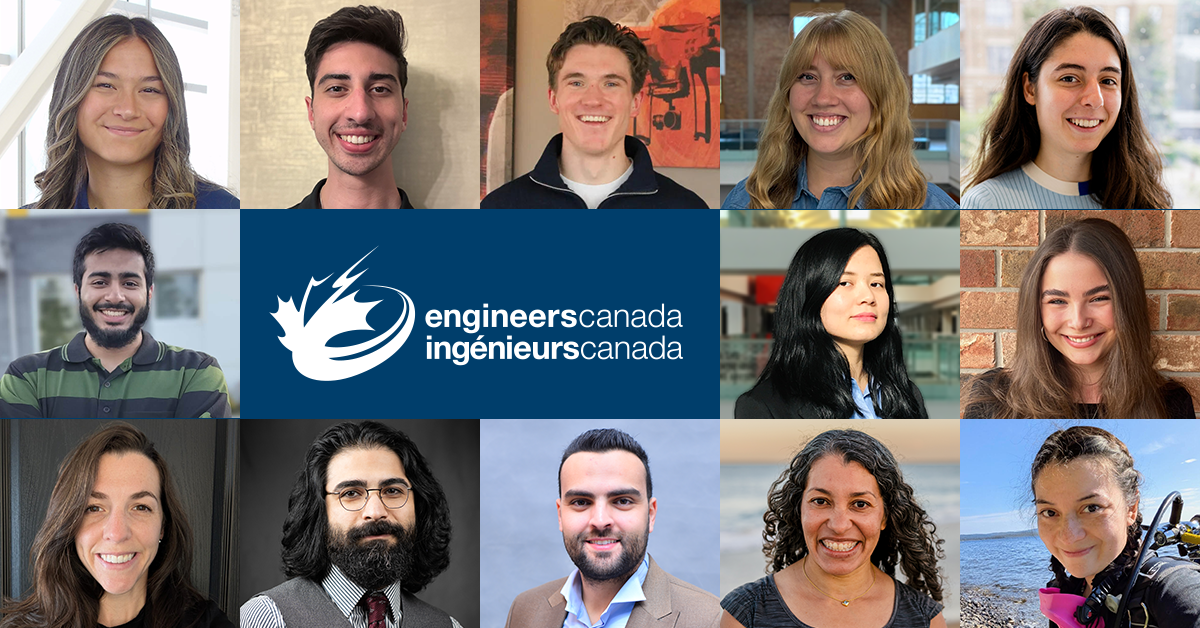 Engineers Canada recognizes the 2025 scholarship recipients | Engineers Canada